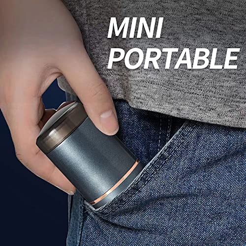 Mini Electric Razor,Mini Beard Trimmer Small Size, Quick Charging,with Clean Brush,Travel Men's Razors
