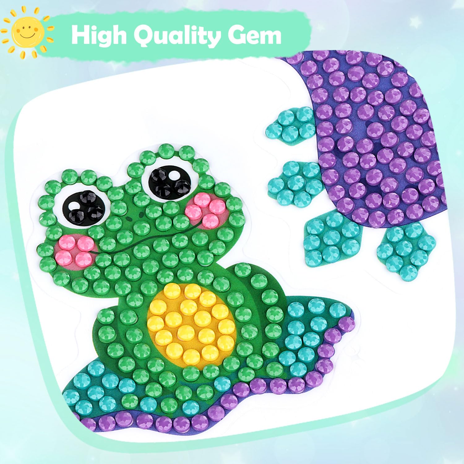 EAPHANT 6500+ Diamonds Art Kits for Kids 44 Designs Diamond Stickers Arts and Crafts Painting for Kids Ages 4-8 8-12