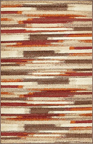 Unique Loom Autumn Collection Area Rug - Wheat (5' 1" x 8' Rectangle, Multi/ Beige)