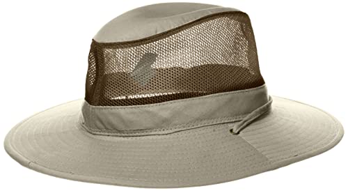 Dorfman Pacific Co. Men's DPC Outdoors Solarweave Treated Cotton Hat, Olive, Large