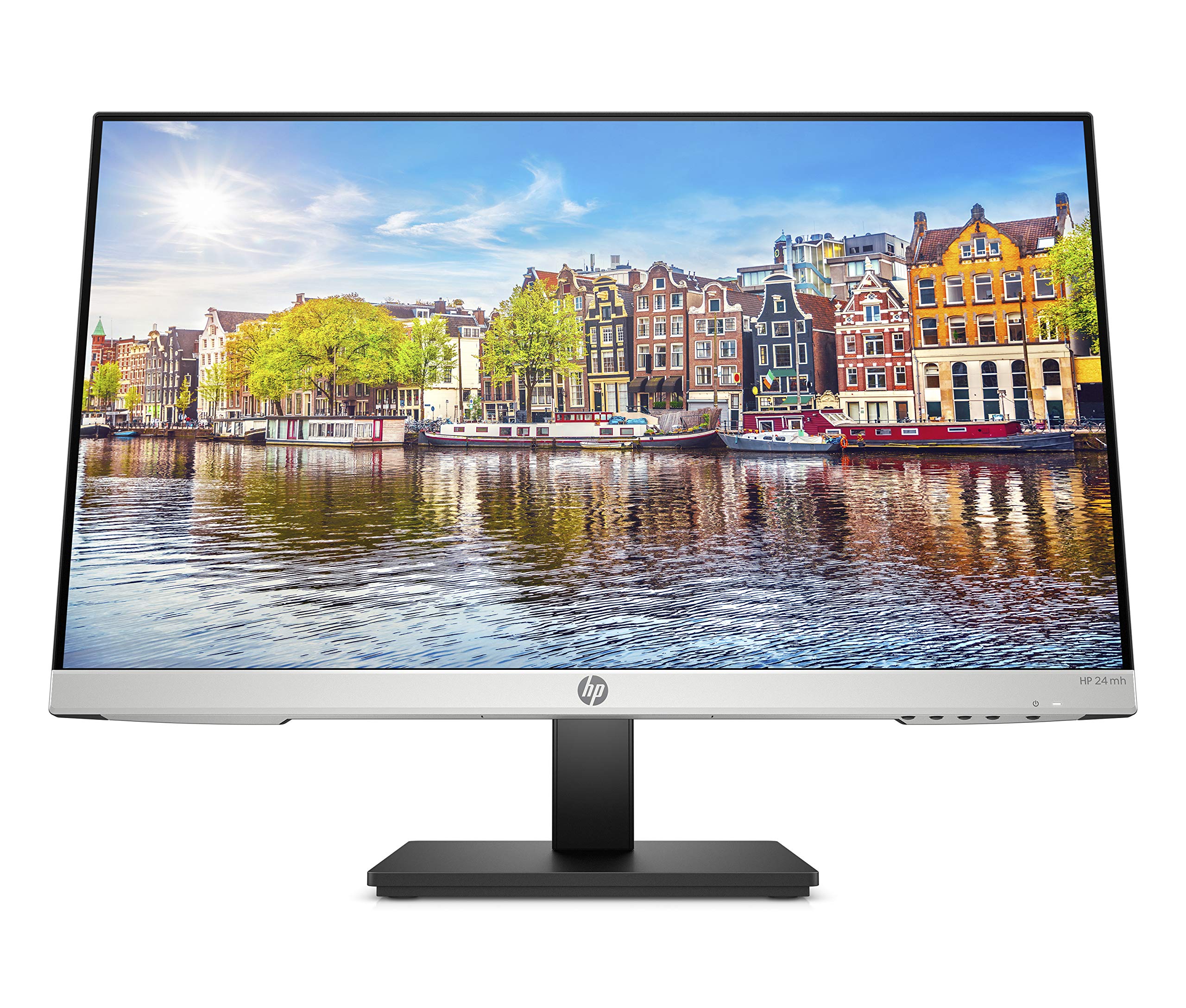 HP Pavilion Desktop Computer PC, AMD Ryzen 7 Processor & 24mh FHD Monitor - Computer Monitor with 23.8-Inch IPS Display (1080p) - Built-in Speakers and VESA Mounting