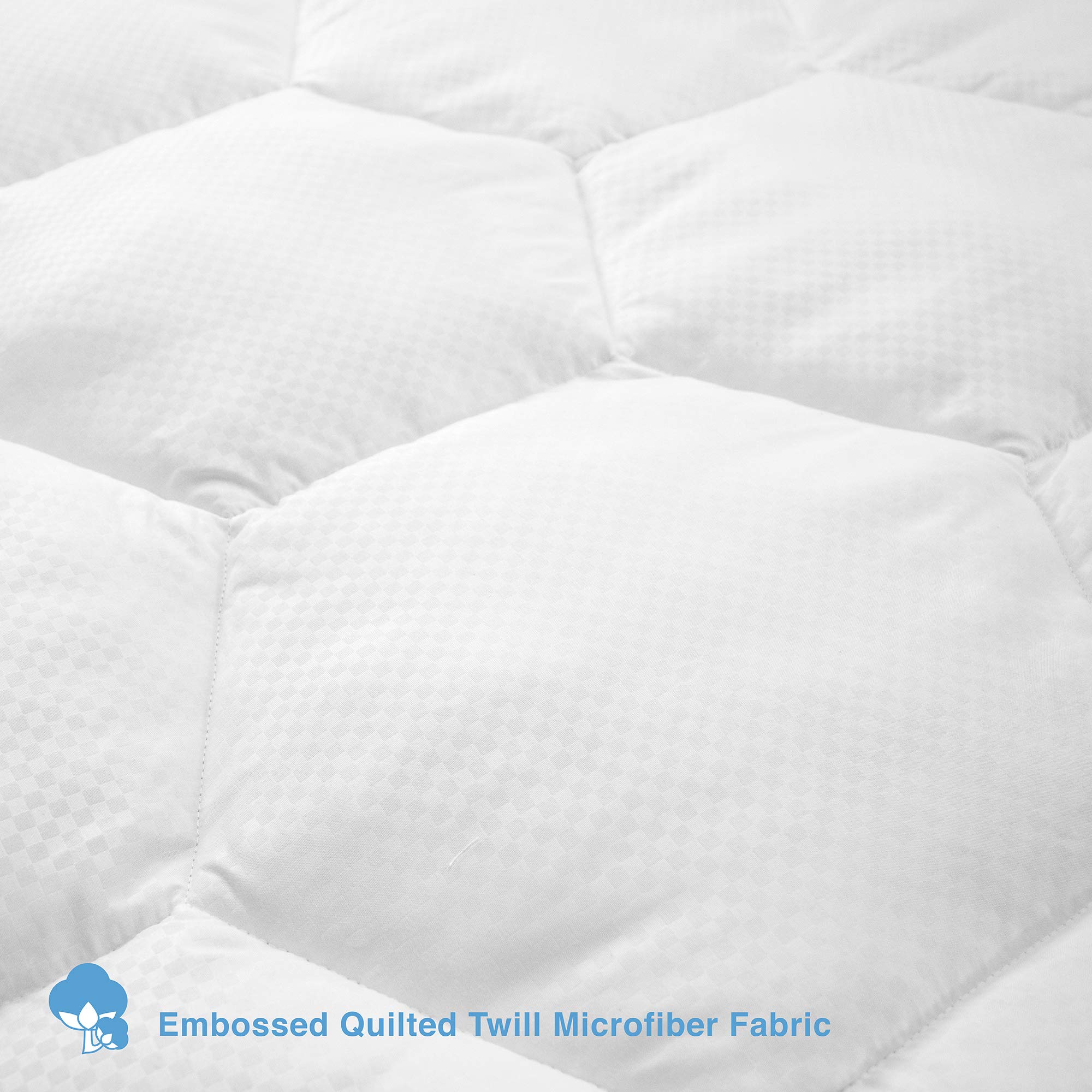 SensorPEDIC CoolFusion Mattress pad, Full, White