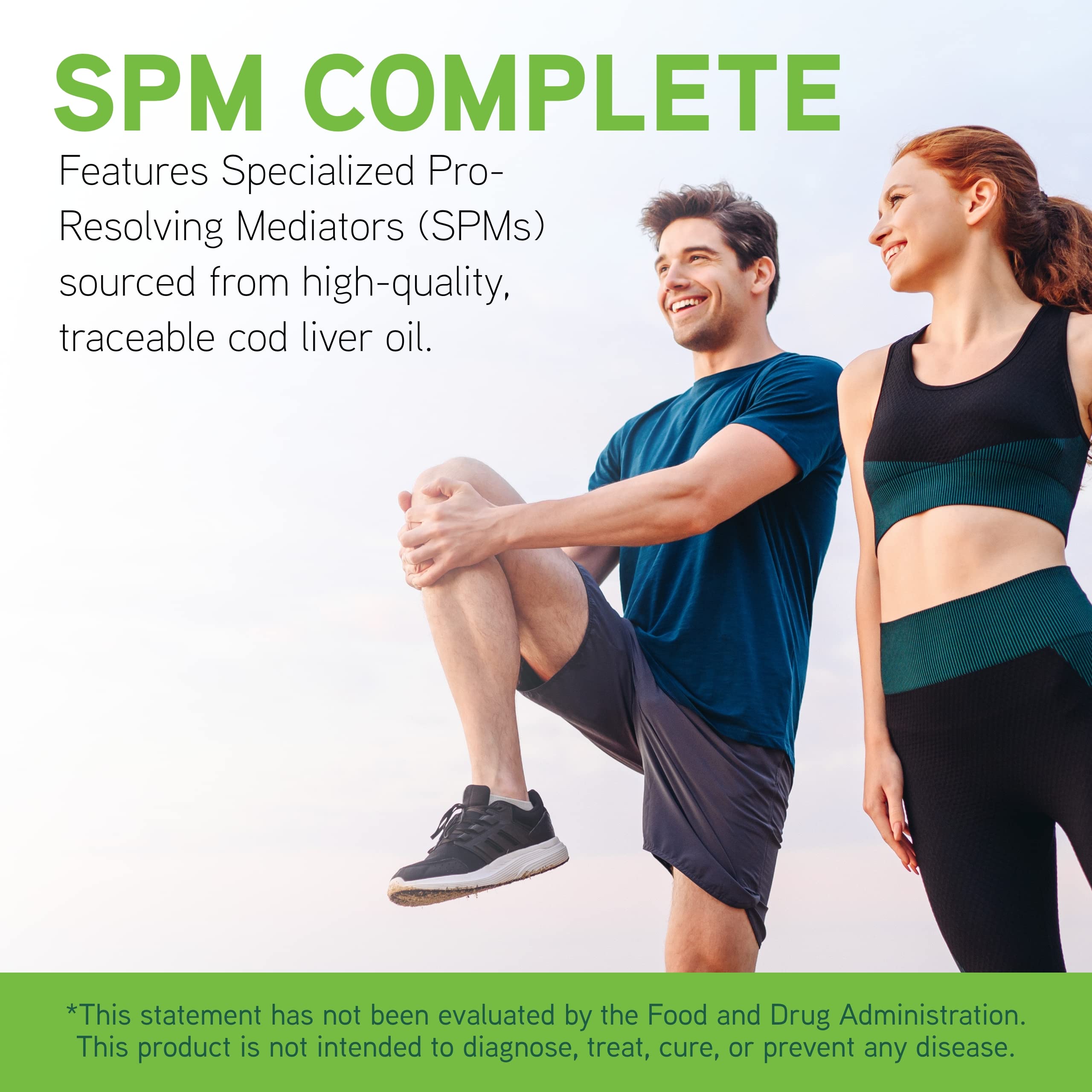 DAVINCI Labs SPM Complete - Helps Support Immune System, Digestive Health, Joint Health & More with Omega-3 Fatty Acids, Including EPA, DHA & DPA - Gluten-Free - 60 Softgels