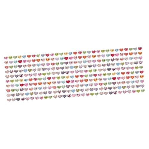 COHEALI 300 Pcs Wooden Heart Button Scrapbook Craft Button Sweater Fasteners Buttons Wood Sewing Buttons Decorative Wedding Decor Dining Table Decor Two-Hole Buttons hat Buckle Jeans