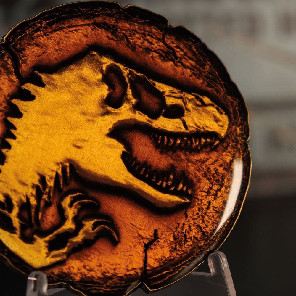 FaNaTtik Jurassic World Dominion Limited Edition Medallion, One Size, Metal