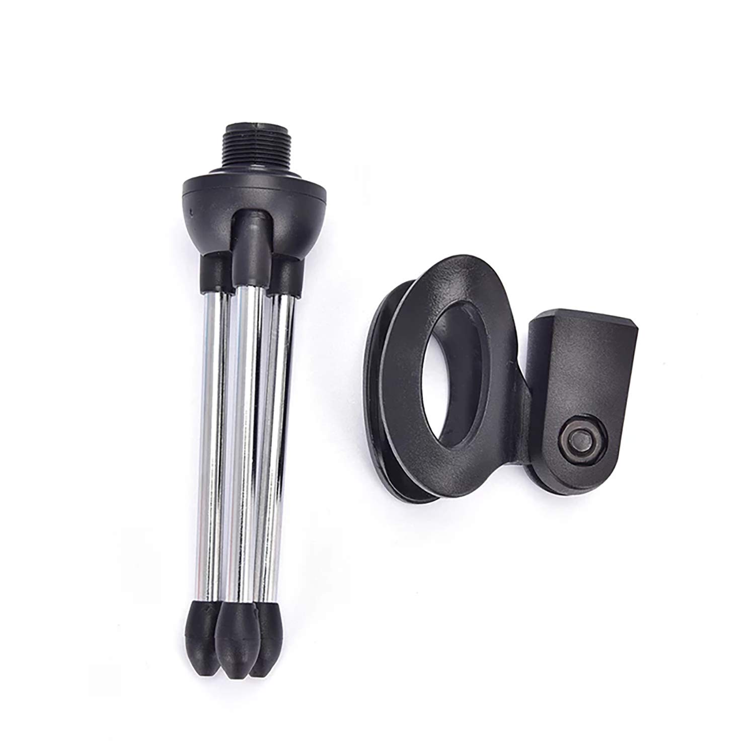 Depusheng Mini Portable Table Tops Microphone Tripod Zinc Alloy Mic Stand Bracket Desktop Adjustable Microphones Tripods Holder