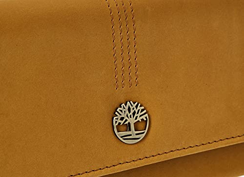 Timberland Women's Leather RFID Flap Wallet Clutch Organizer