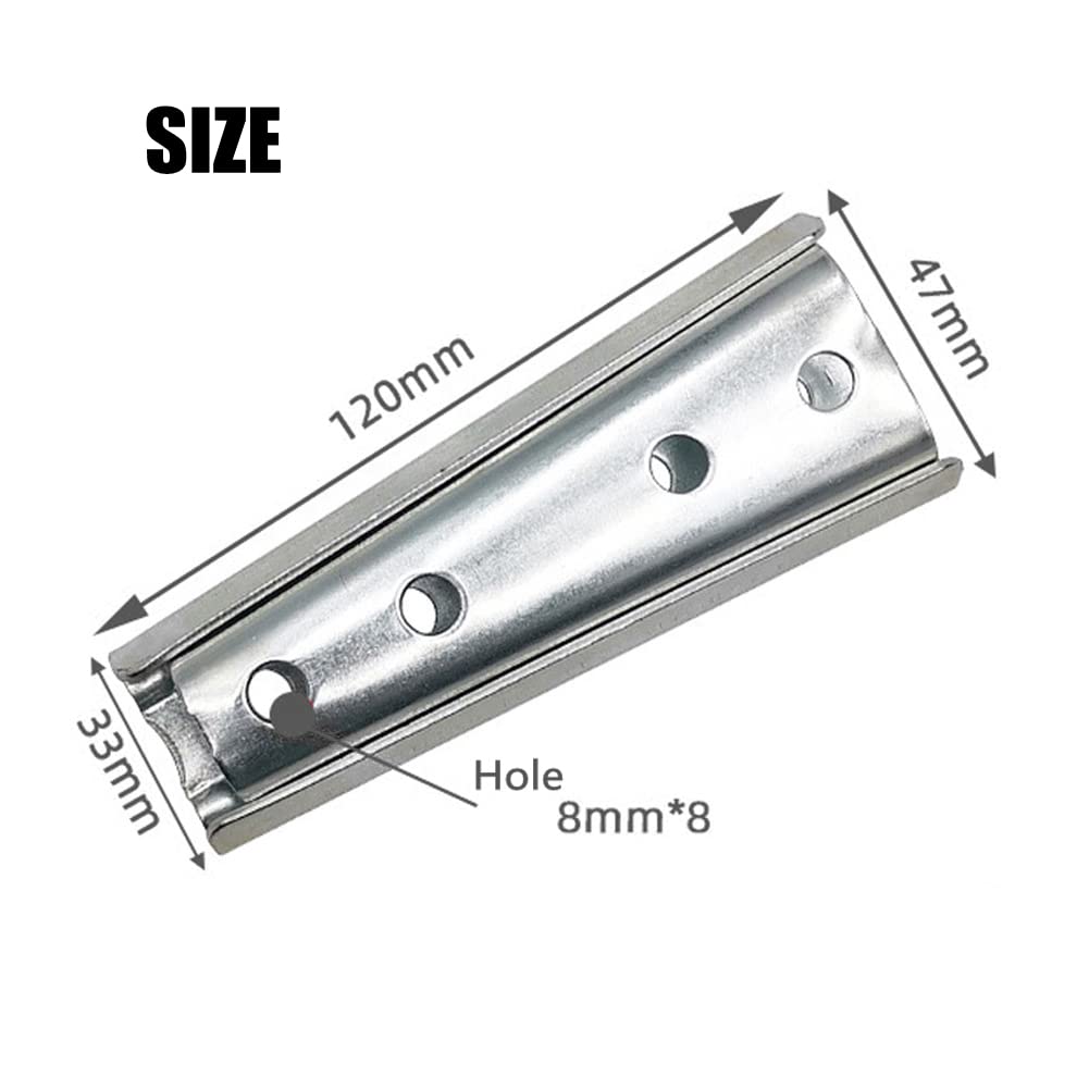 DBTHTSK Sofa Latch,Bed Replacement Parts,Heavy Duty Interlocking Tapered Hardware Accessories Furniture Connector for Sofa, Bed (2 Pairs)