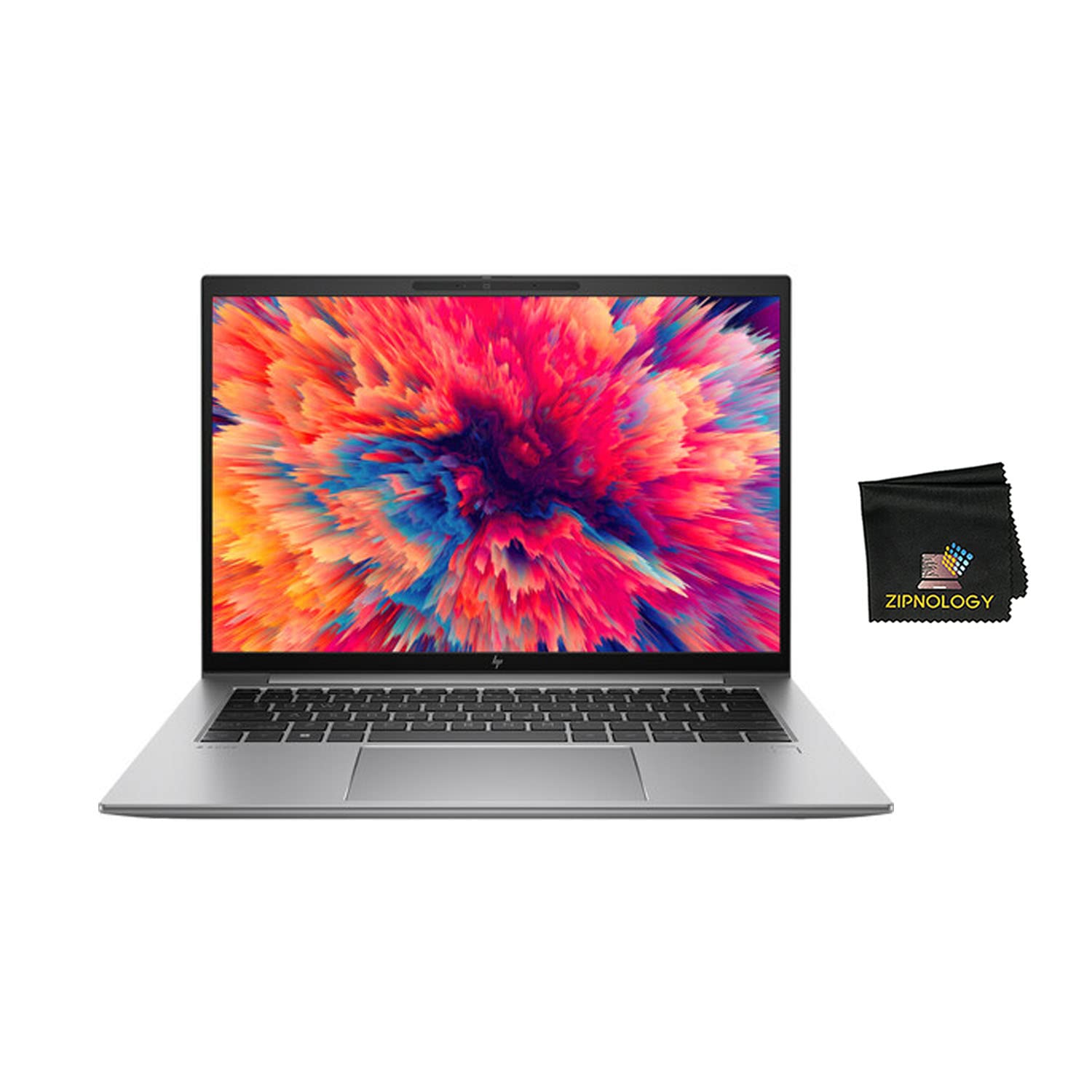 HP ZBook Firefly G9 14" Mobile Workstation WUXGA IPS Display Intel Core i5-1250P, 16 GB DDR5, 256 GB SSD, Iris Xe Graphics, WiFi 6E, Thunderbolt4, Fingerprint, Windows 11 Pro, Zipnology Cloth-New