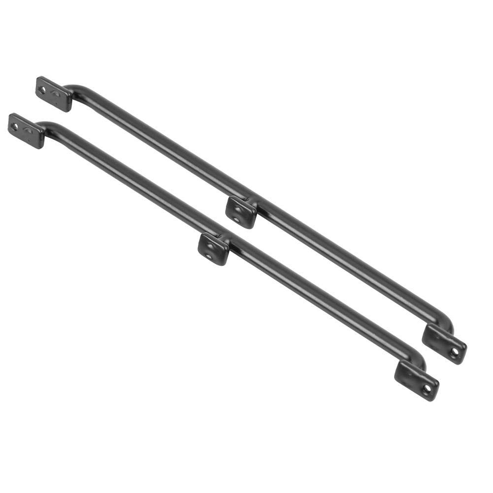 Dilwe RC Car Body Shell Handrail,Metal RC Body Shell Left/Right Handrail Upgrade Replacement Accessory for 1/10 Scale RC Crawler Car(155cm) Car Model Accessory