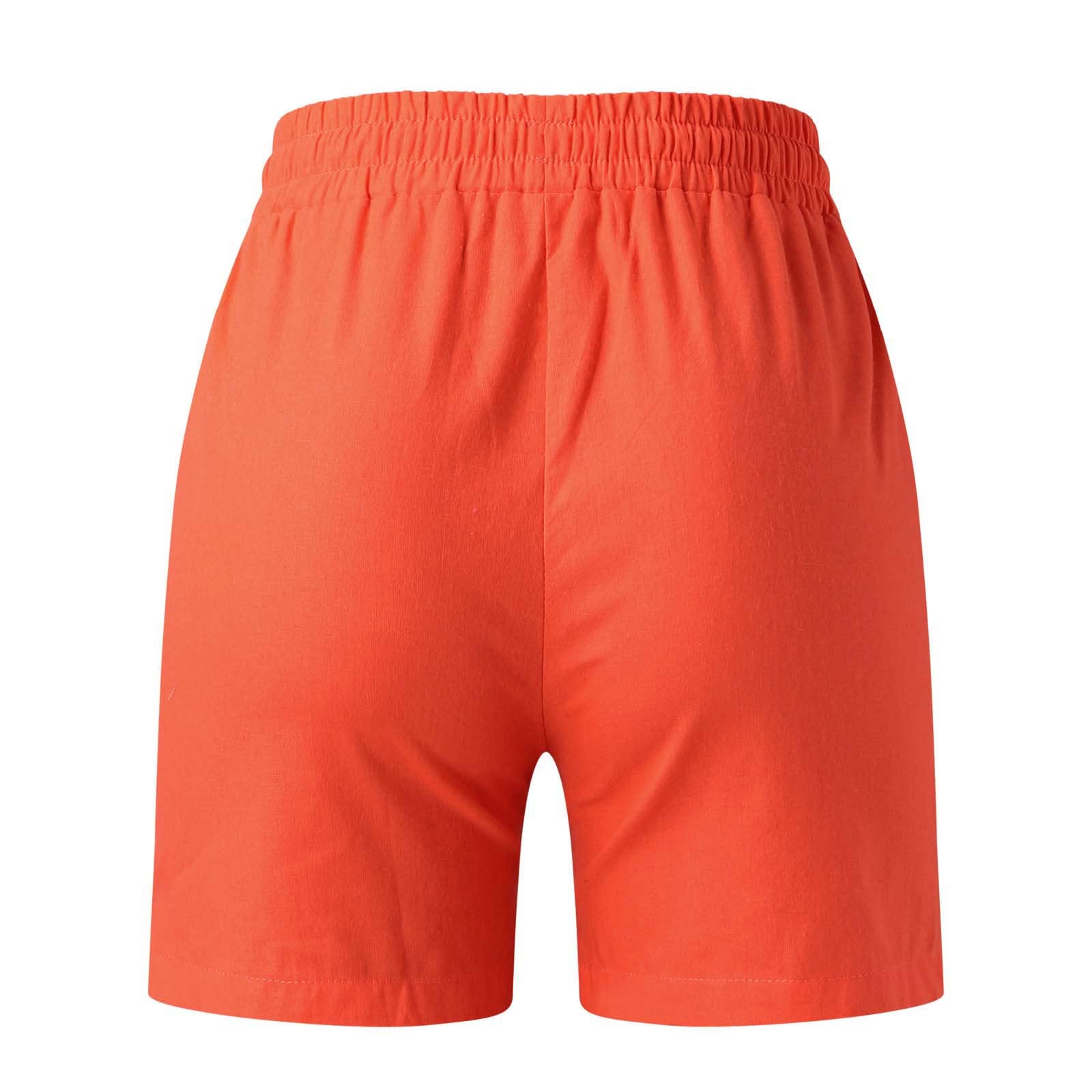 fannyouth Womens Summer Fashion Drawstring Elastic Tie Dye Shorts with 4 Pockets an-dk-0207-啊 an-dk-0207-a2
