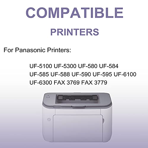 Credibility Store 8-Pack（Black） Compatible High Capacity UG3350 | UG-3313 Laser Printer Toner Cartridge use for Panasonic UF-588 UF-590 UF-595 UF-6100 Printer