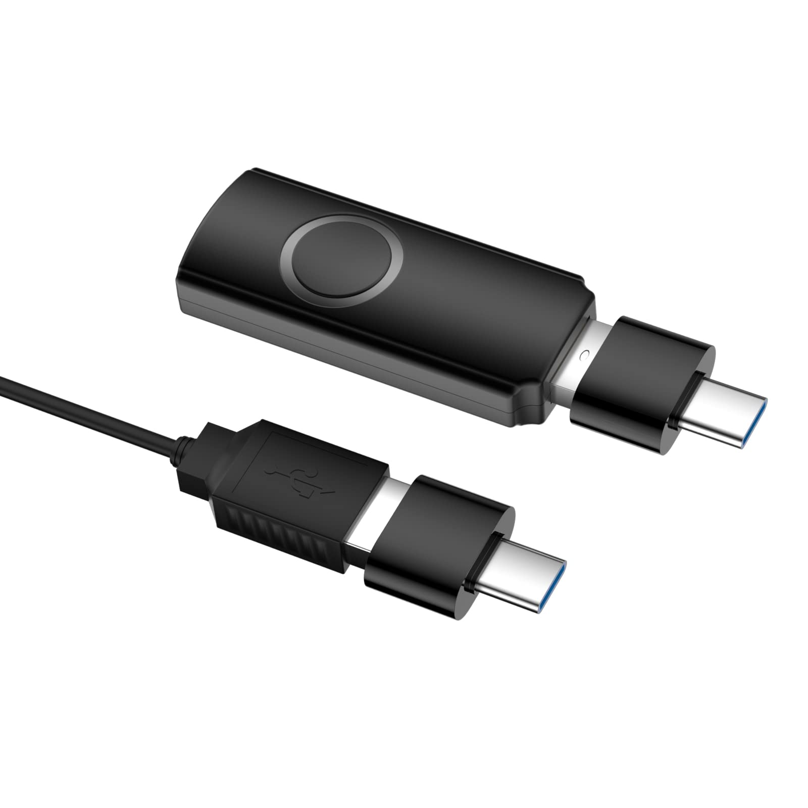EasySMX USB C to USB A Adapter USB Type C Male to USB Female OTG Adapter, USB Adapter Compatible with All Devices That Without USB A Port