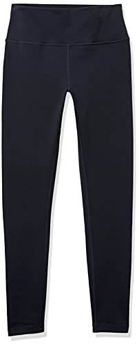 Core 10 Women's Standard Studiotech Icon Series High Waist 'Ruffle'Yoga Legging, Black XL (16)