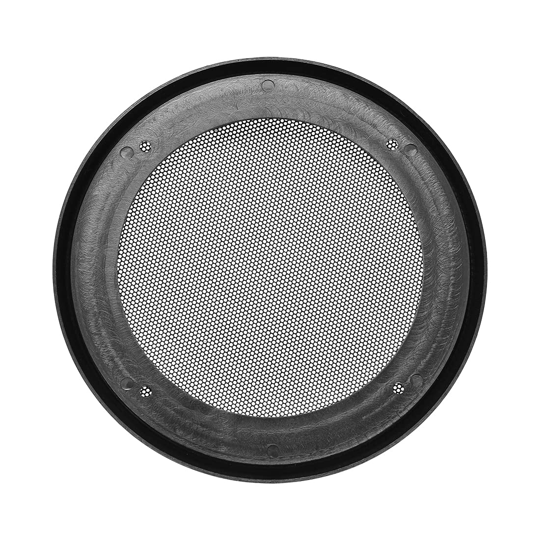 uxcell 2pcs Speaker Grill Mesh Decorative Circle Woofer Guard Protector Cover Audio Accessories 6.5" Mounting Hole Distance