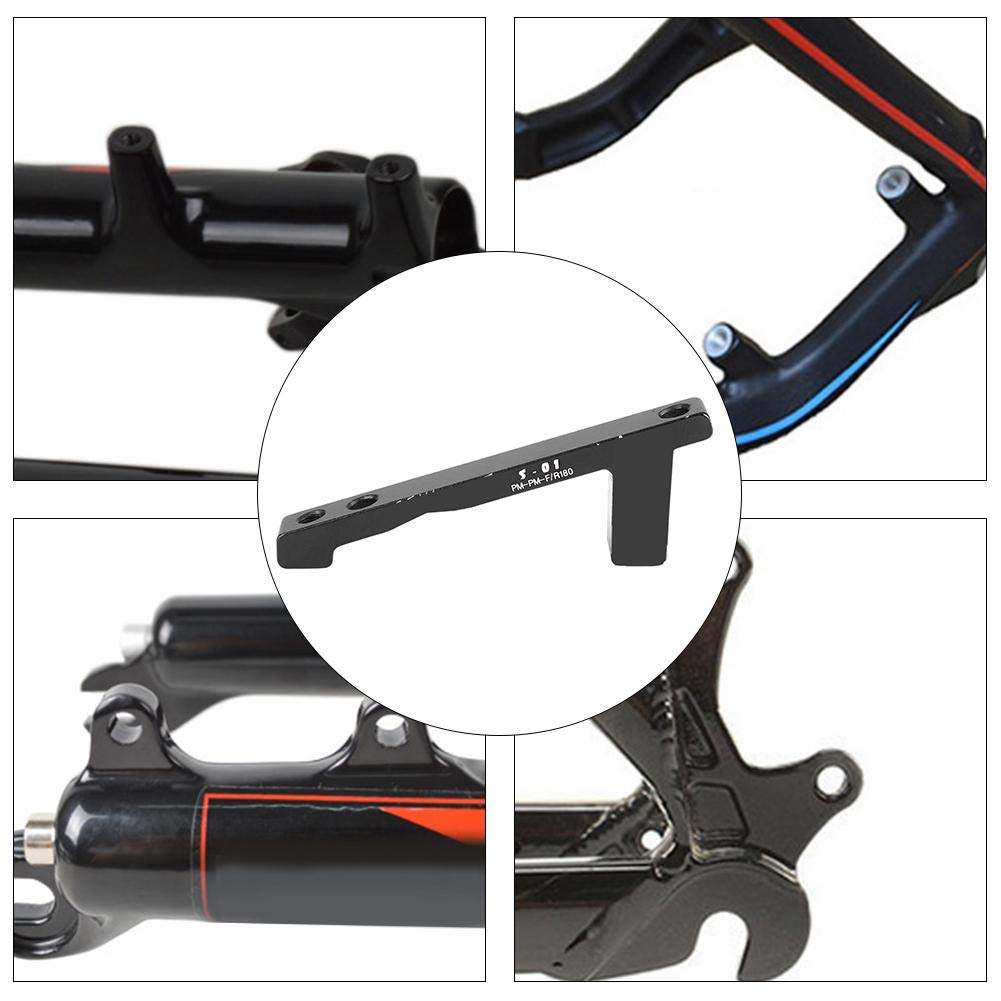 Disc Brake Adapter, Disc Brake Bracket, Disc Brake Mounting Caliper Mount Adapter for MTB Mountain Bike (DS01)