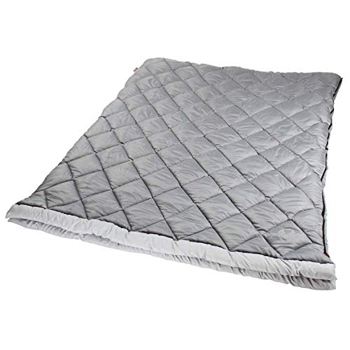 Coleman 2000032183 81-Inch x 66-Inch 3-in-1 Tandem 45 Tall Sleeping Bag - Gray
