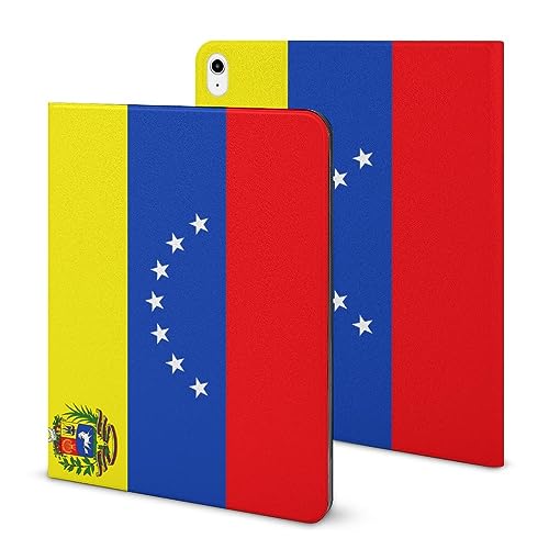 Venezuelan Flag Fashion Case for IPAD 2020 AIR 4 (10.9in), Pen Slot Protective Cover for IPAD 2020 AIR 4 (10.9in), Convenient Magnetic Stand