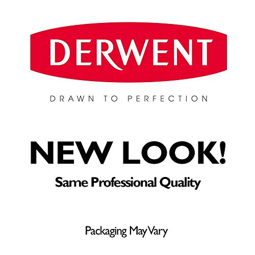 Derwent Tinted Charcoal Pencils, 4mm Core, Metal Tin, 24 Count (2301691)