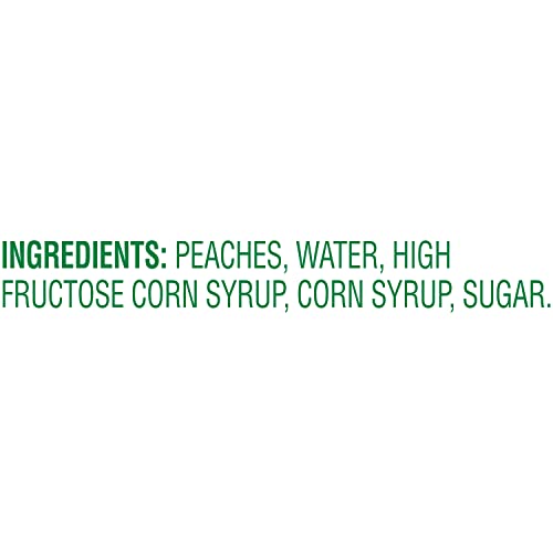 Del Monte Canned Sliced Peaches in Heavy Syrup, 15.25 Ounce (Pack of 12) Sliced, Cal. Freestone