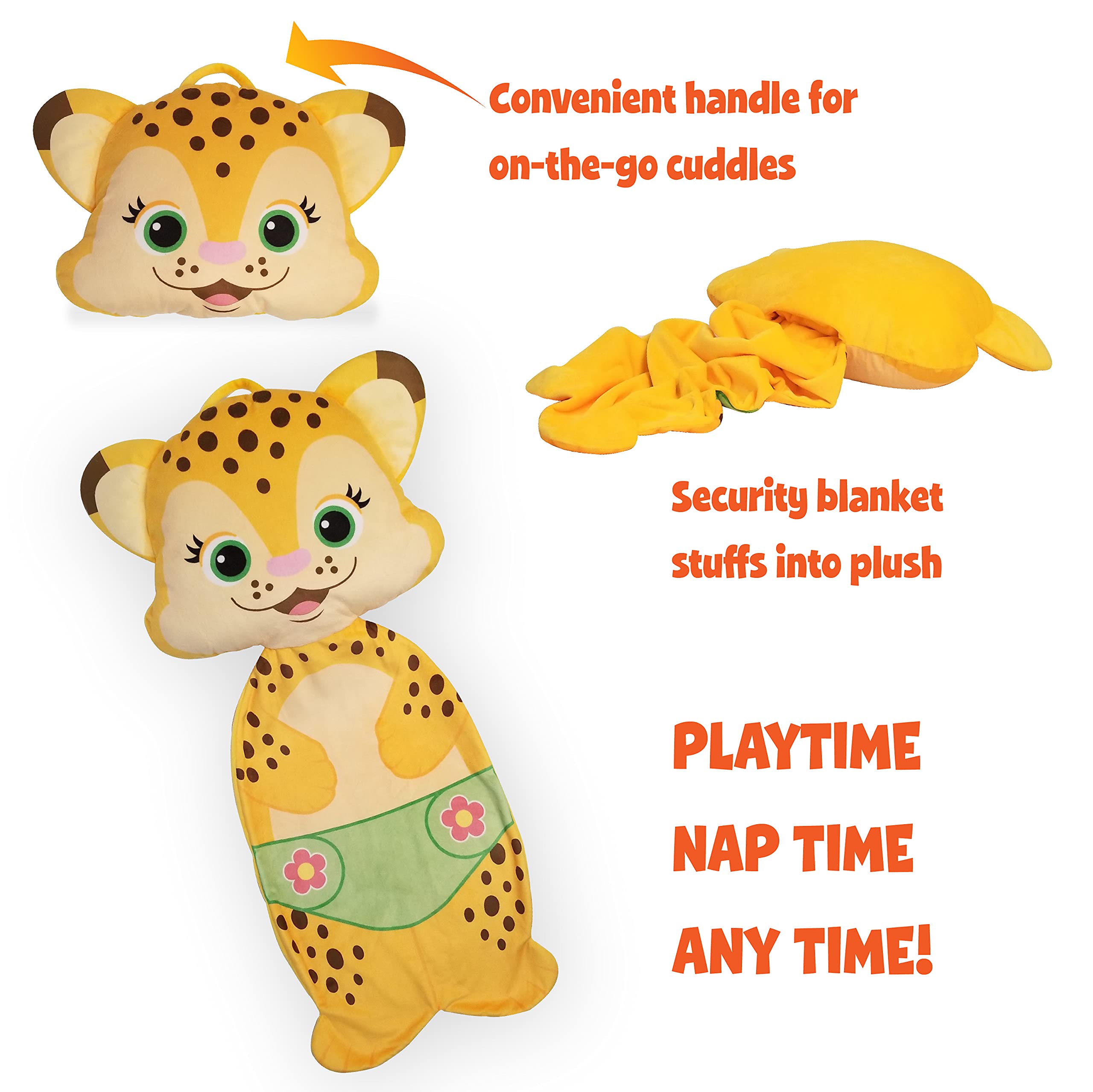 Word Party Nap Mat - Franny Pillow & Attached Blanket - Mat Rolls Into Pillow For Easy Storage - Great For Sleepovers and Naptime - Toddlers and Babies Will Love Cuddling With Their Favorite Character