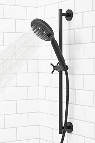 Speakman VS-5000-MB-E175 Neo Exhilaration High Pressure Hand Held Shower Head, 1.75 GPM, Matte Black