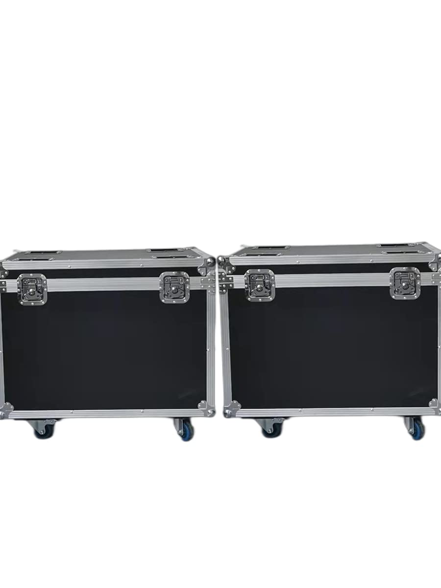 Flightcase for Beam 7R 230W Moving Head Stage Light Roadcase 2Lights in 1Case Sharpy Lamb GOBO Lyre DMX Rainbow Effect Dj Bar Party (2Pcs Flightcases)