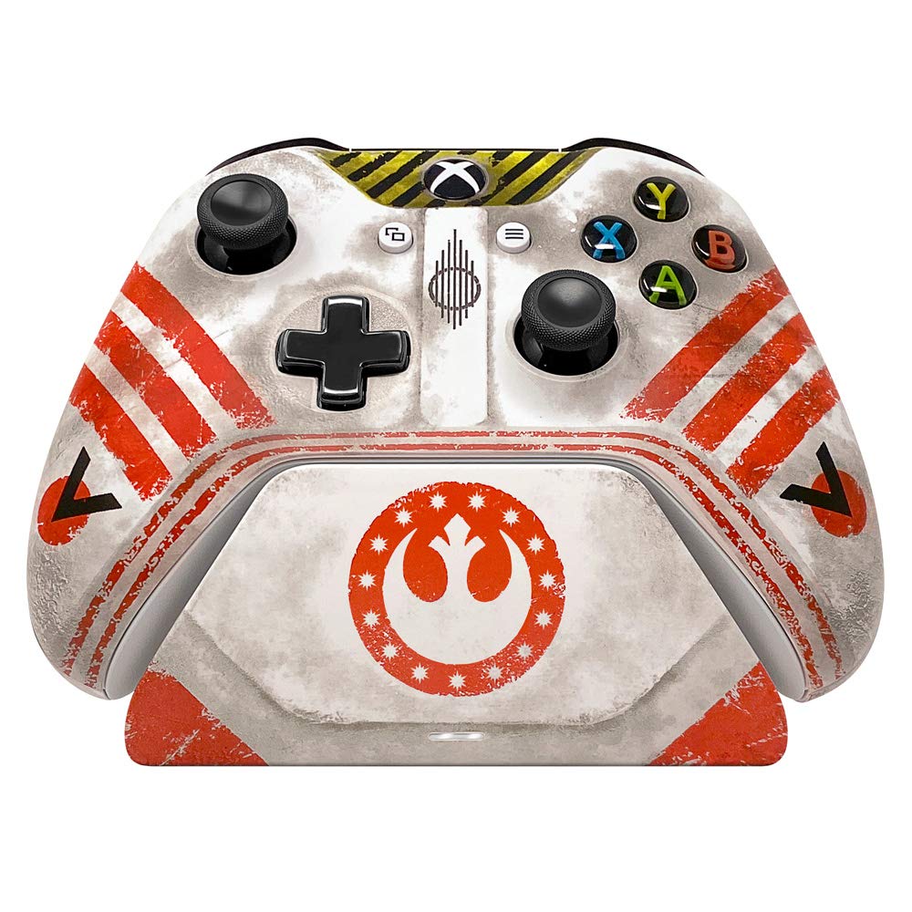 Controller Gear Star Wars: Squadrons, Wireless Controller and Pro Charging Stand Bundle for Xbox, Limited Edition, Officially Licensed By Disney, Lucasfilms Ltd, Microsoft Xbox - Xbox One (ELDSXBWCR-0MNWR)