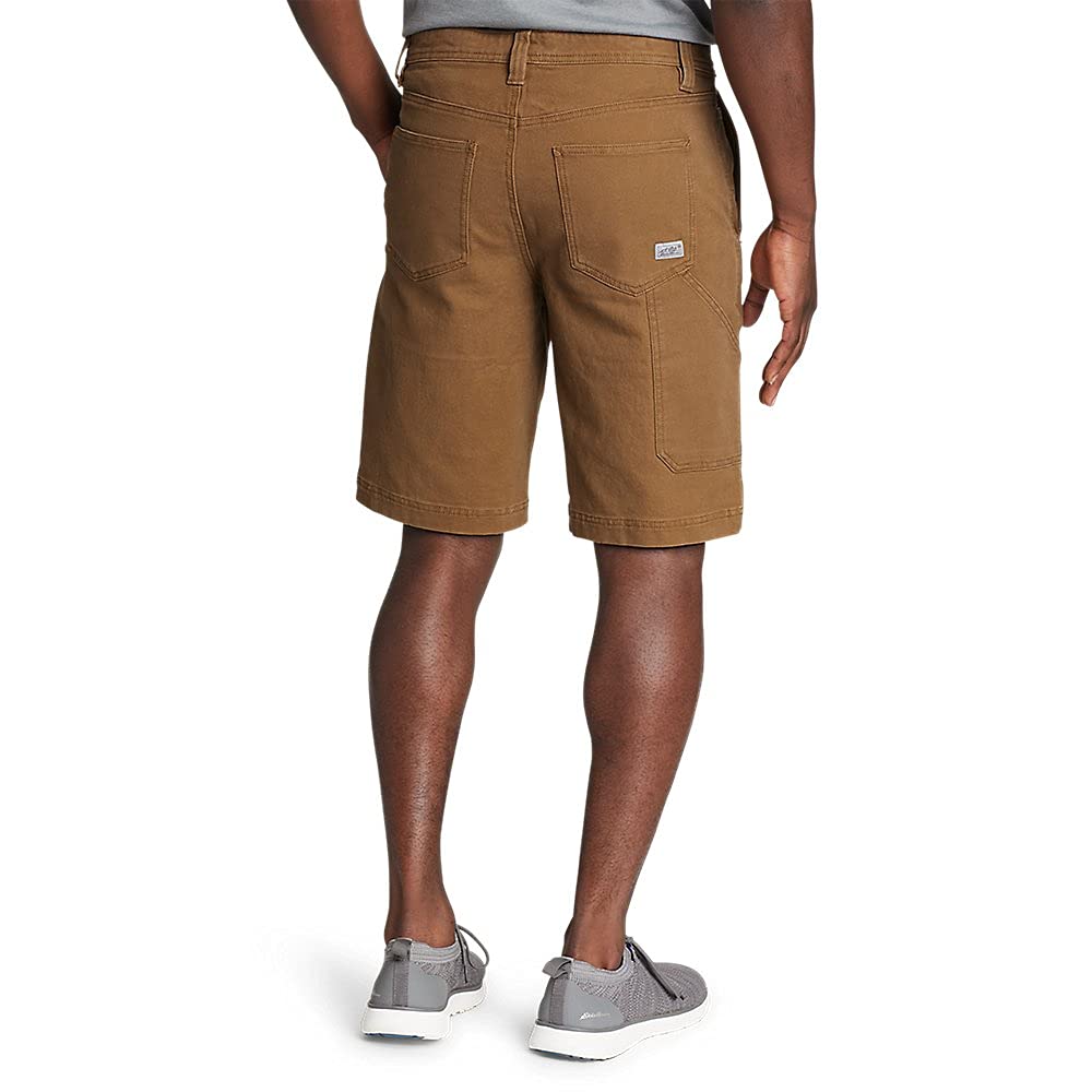 Eddie Bauer Men's Mountain Flex Utility Shorts, Hazelnut, 38
