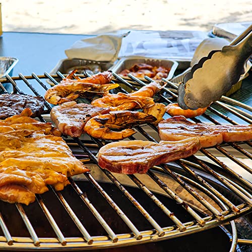 Fire Pit Cooking Grate Accessory for Solo Stove Bonfire 19.5 Inch, Stainless Steel Grill Grate for Bonfire Fireplace Tools
