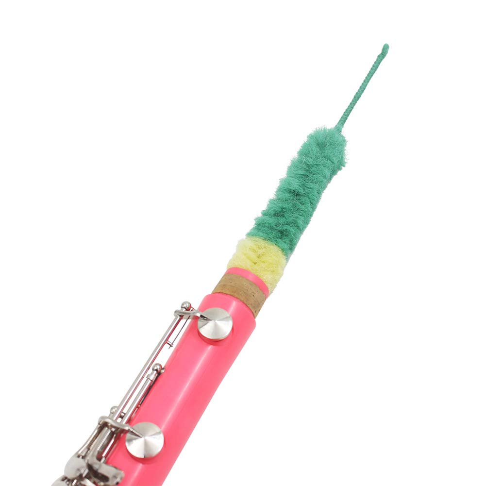 VBESTLIFE Soft Clarinet Cleaner, Soft Cleaning Brush Cleaner Tool Kit Accessory for Clarinet Wind Instruments