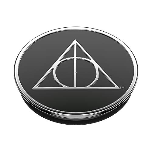PopSockets Phone Grip with Expanding Kickstand, PopSockets for Phone, Harry Potter- Enamel Deathly Hallows