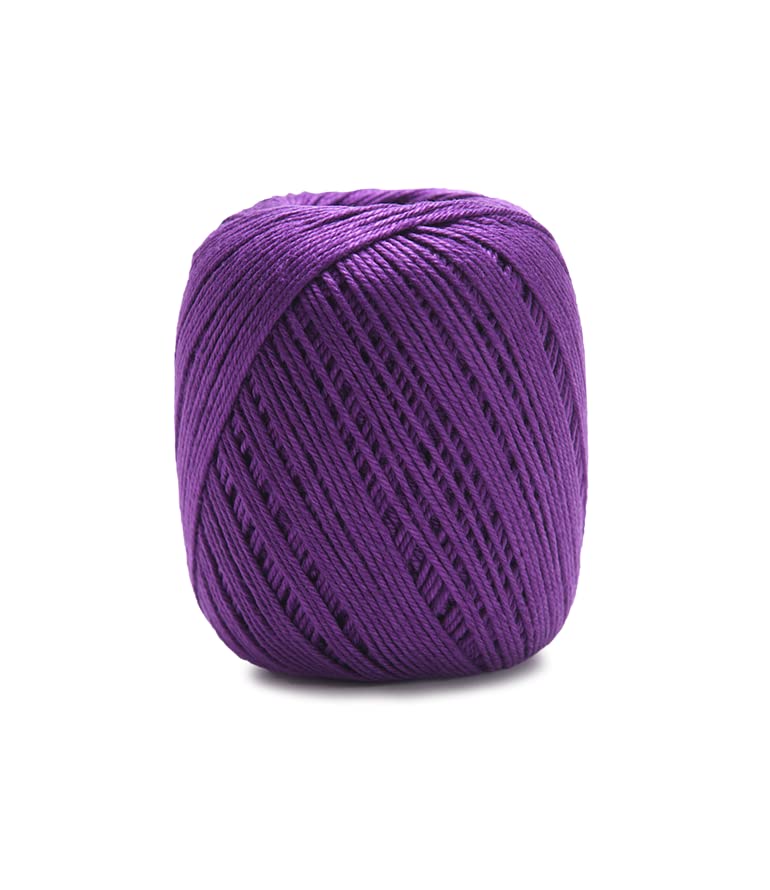 Círculo Duna Yarn - 186 yds, 3.52 oz – Light Worsted DK yarn - 100% Mercerized Brazilian Virgin Cotton, Perfect for Knitting and Crocheting (Pack of 1 ball) (6313)
