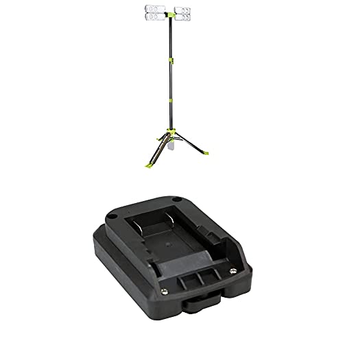 Voyager Collapsible Cordless Bare LED Light and DeWalt Battery Adaptor