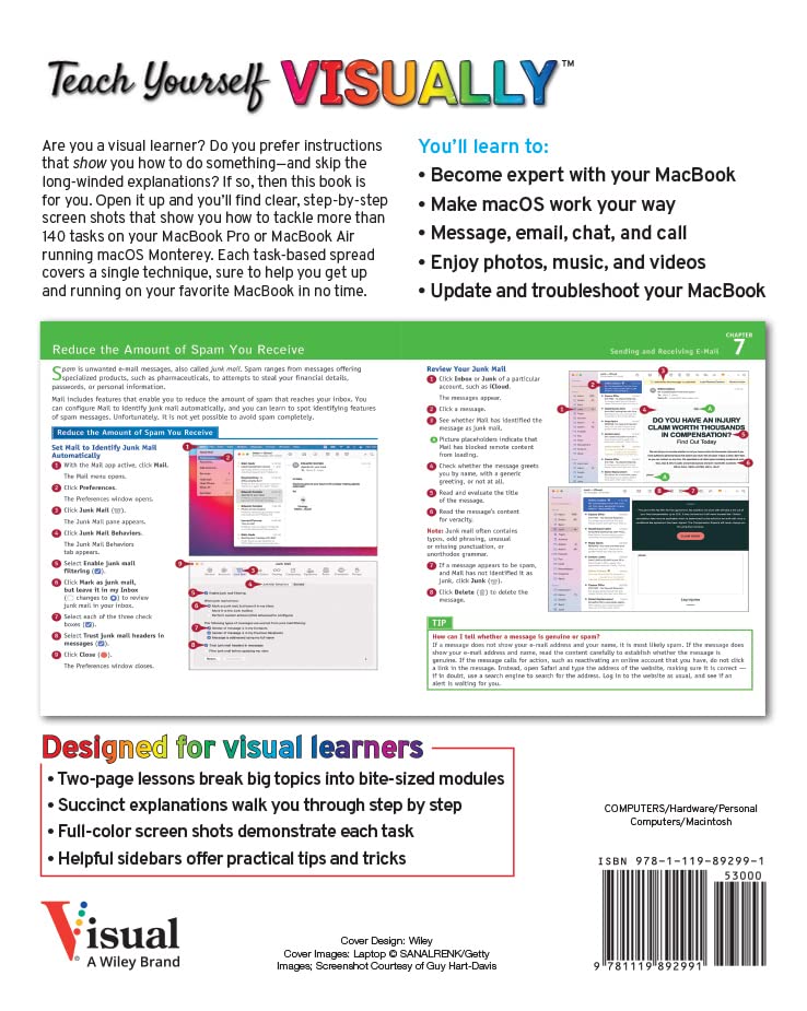 Teach Yourself VISUALLY MacBook Pro & MacBook Air (Teach Yourself VISUALLY (Tech))