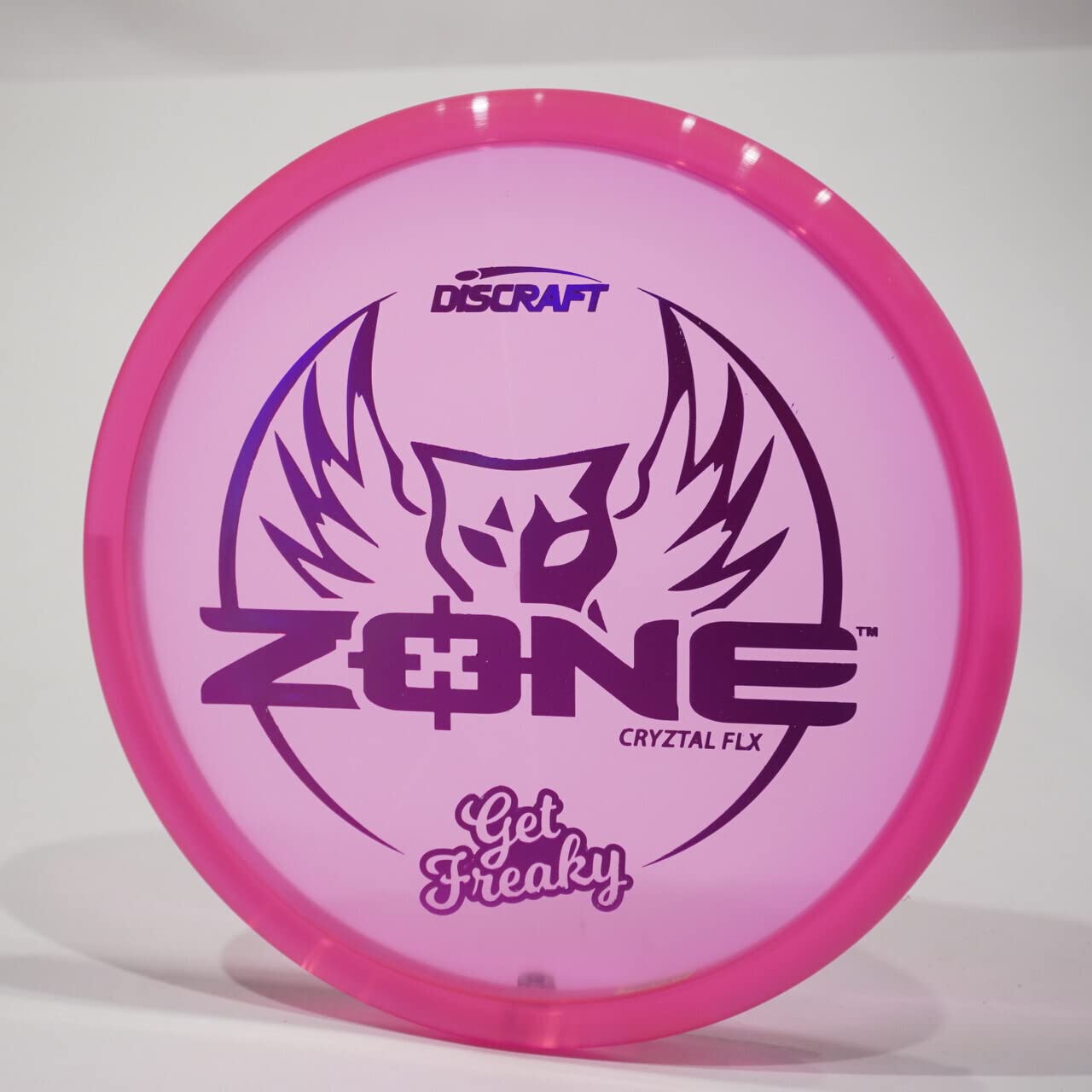Discraft Zone (Cryztal FLX) Brodie Smith Get Freaky, Pick Weight/Color [Stamp & Exact Color May Vary] Pink 173-174 Grams