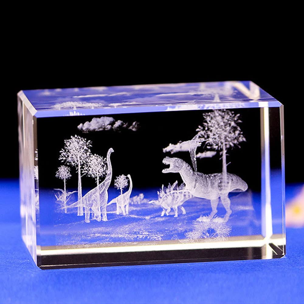 Desk Ornaments,3D Laser Crystal Chart, Anniversary Souvenirs and Paperweight, Wedding Souvenirs, Christmas Birthday Valentine's Day Wedding Gift (The Phoenix)