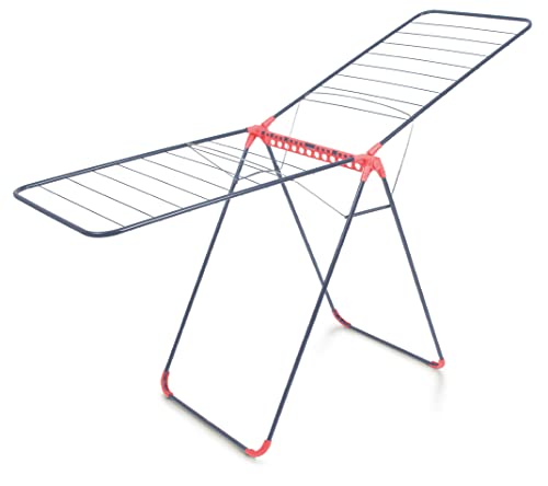 UW UNIWARE THE NAME YOU TRUST Foldable Clothes Drying Laundry Rack Stand Durable (67" x 26", Grey)