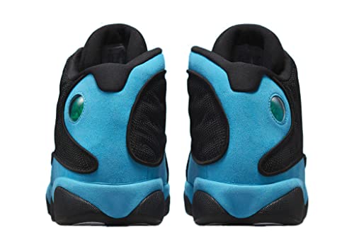 Jordan mens 13 Retro Shoes, Black/University Blue/Black, 9.5