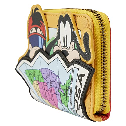 Loungefly Disney A Goofy Movie Road Trip Zip Around Wallet