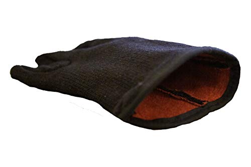 G & F 4414L-DZ Brown Jersey Winter Work Gloves with Red Fleece Lining, Large, 12-Pair