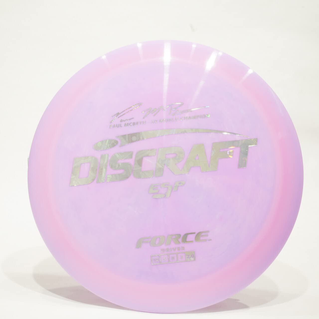 Discraft Force (ESP) Paul McBeth 5X Distance Driver Golf Disc, Pick Your Disc 173-174g Pinkish Purple Swirl - 6