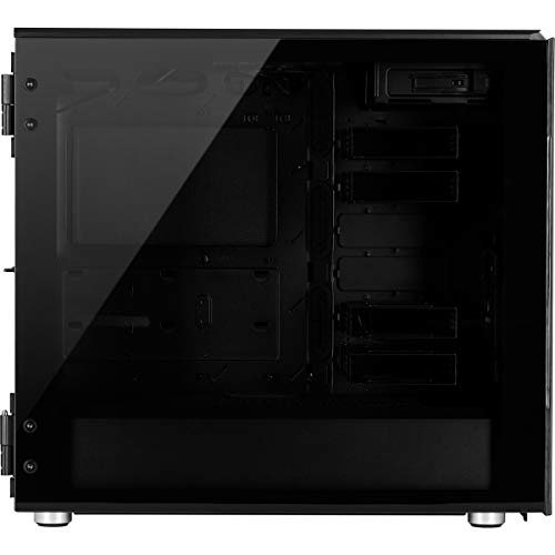 Corsair Carbide Series 678C Low Noise Tempered Glass ATX Case, Black