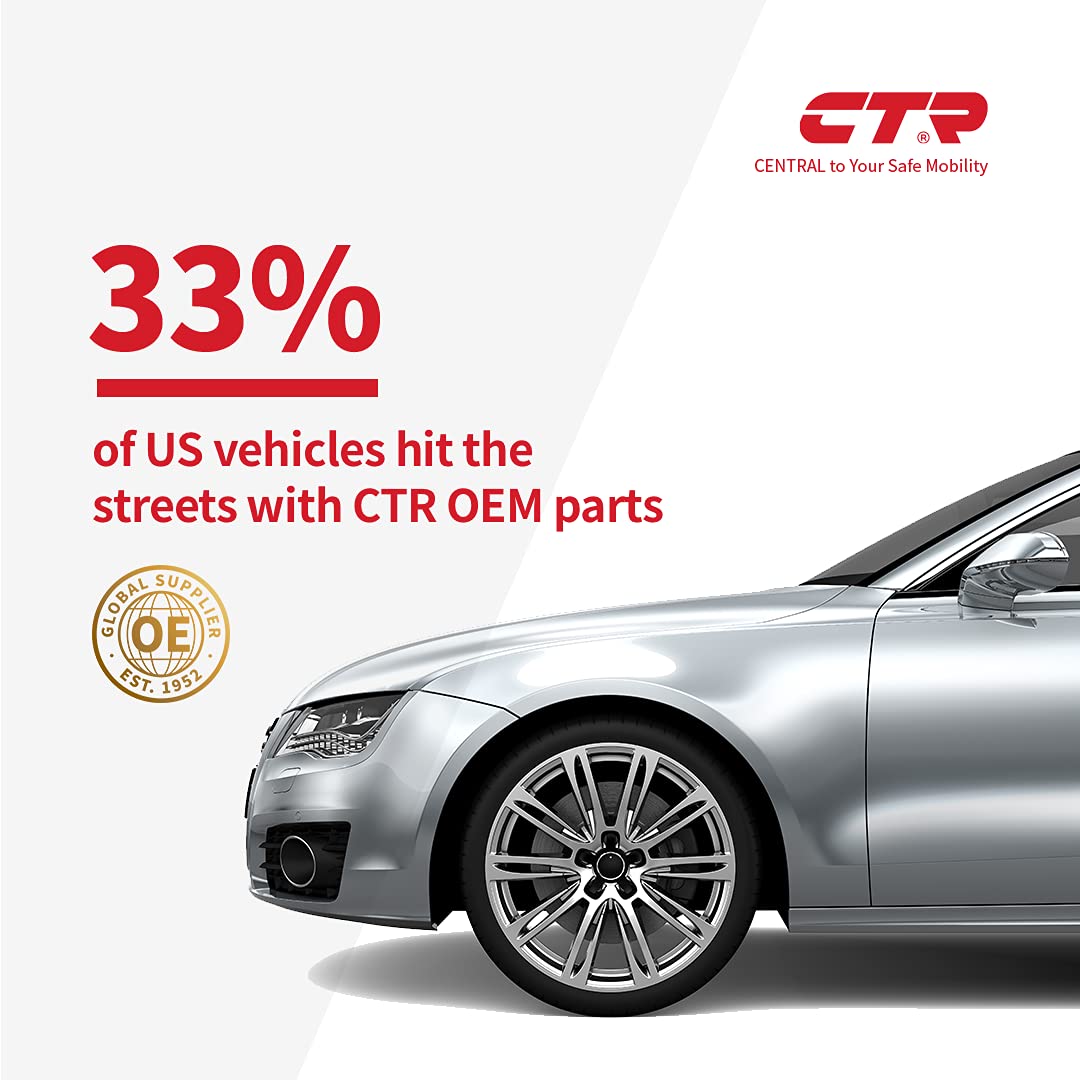 CTR CE0538R [OE Supplier] Right Outer Tie Rod End Compatible with Infiniti, Nissan Vehicles - Replaces D8520-3KA0B, ES801266
