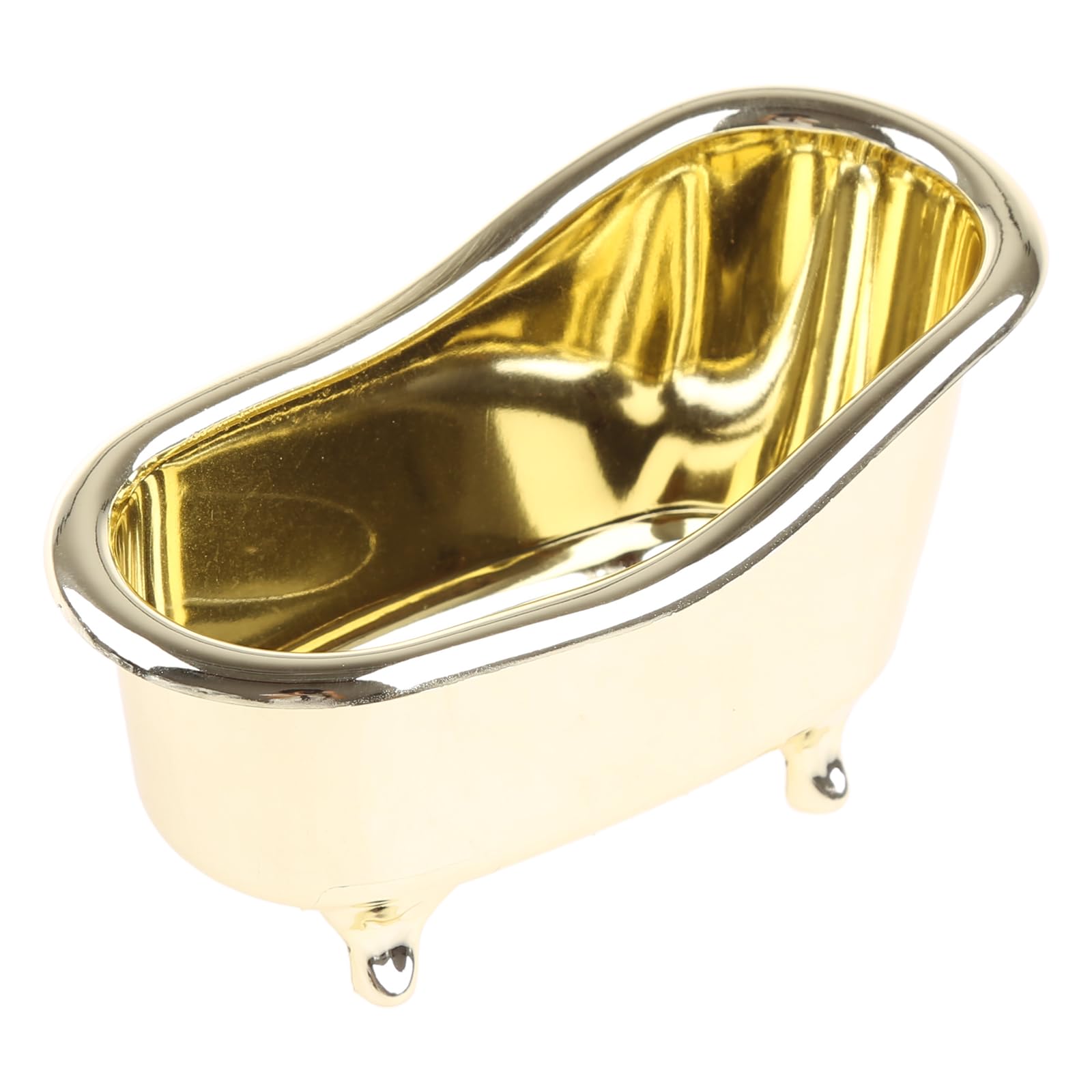 HUIFACAI Bathtub Shaped Storage Bin Jewelry Cosmetic Organizing Box Large Capacity Organizer Holder Waterproof Easy Cosmetic Case for Home Dormitory Hotel Office Decorative Abs