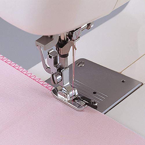 CKPSMS Brand -1PCS #KP-19010 Overlock Overcast Sewing Machine Presser Foot Fits for All Low Shank Snap-On Singer, Brother, Babylock, Janome, Kenmore, White, Juki, New Home, Simplicity, Elna and More