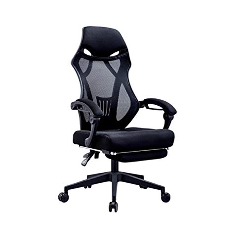 DOUBAO Reception Chairs with Arms and Back Support Ergonomic Office Chair , High Back Desk Chair with Footrest and Lumbar Support