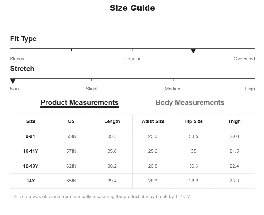 SweatyRocks Girl's High Waisted Solid Straight Leg Jeans Casual Loose Denim Pants Dark Grey 12-13Y