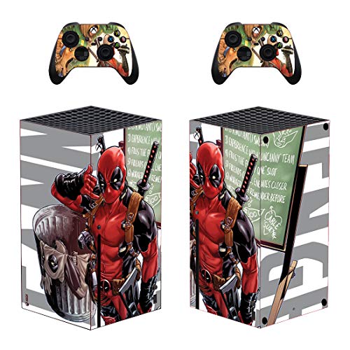 Dead Hero X-box-One-Series X Console Vinyl Skin Decal Stickers for X-box-One-Series X Controller Skin KAJAL MANI
