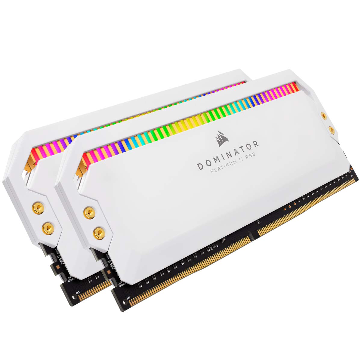 Corsair Dominator Platinum RGB 32GB (2x16GB) DDR4 4000 (PC4-32000) C19 1.35V Desktop Memory - White